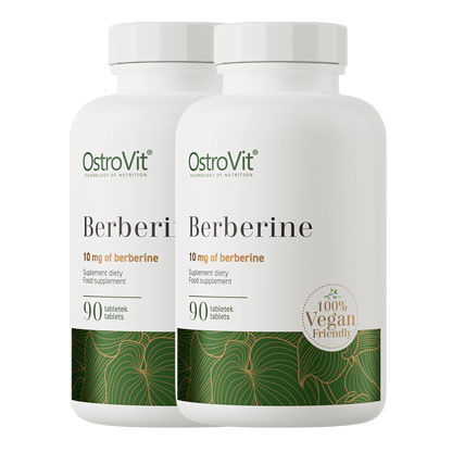 Berberin (berberis rotextrakt) 180-tabletter