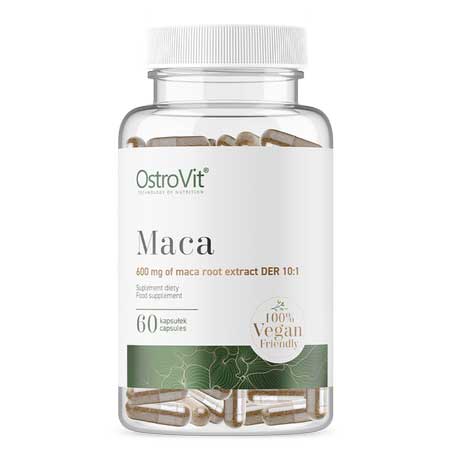 Maca-extrakt 600mg (10:1) 60-kapslar - CraftedNature.se